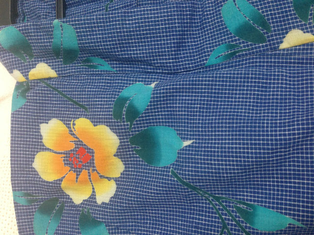 浴衣♪花柄夏らしいブルー♪(ノーブランド ) - フリマアプリ&サイトShoppies[ショッピーズ]