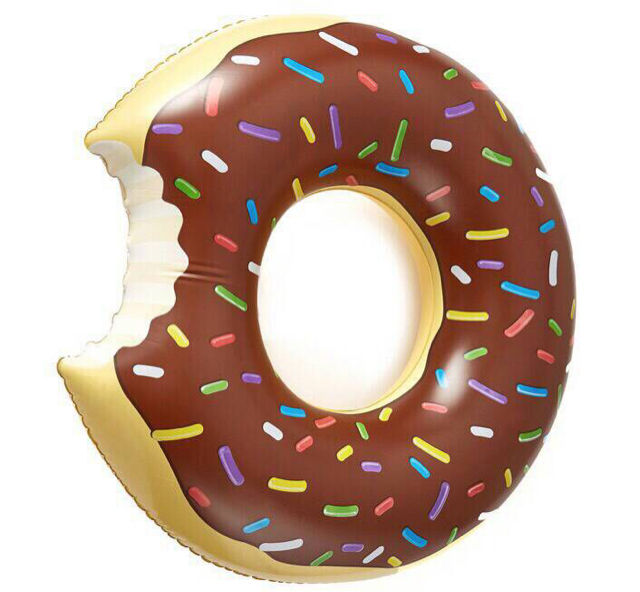 直径120cmのビックな浮き輪 ブラウン - フリマアプリ&サイトShoppies[ショッピーズ]