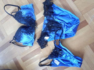 aimerfeel ブラとショーツ2点売り ブルー(エメフィール/aimer feel ) - フリマアプリ&サイトShoppies[ショッピーズ]